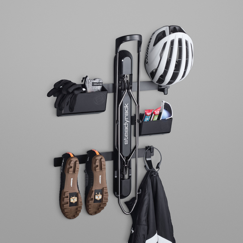 Bike Storage for A Small Space, Balcony, or Hallway - Steadyrack ...