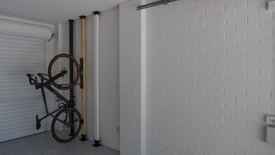 Portable Post Brackets: Wall-Free, Portable Storage – Steadyrack Australia